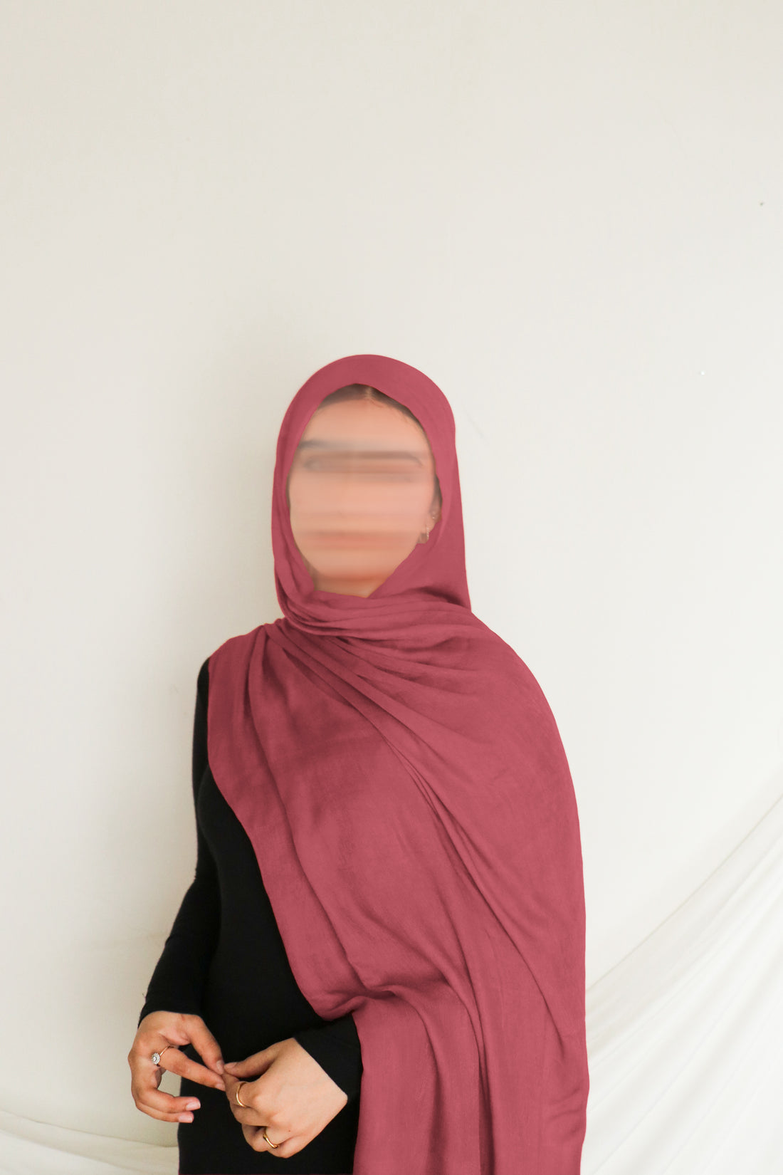 Blush Taupe - Bamboo Woven Modal – Amani Scarves